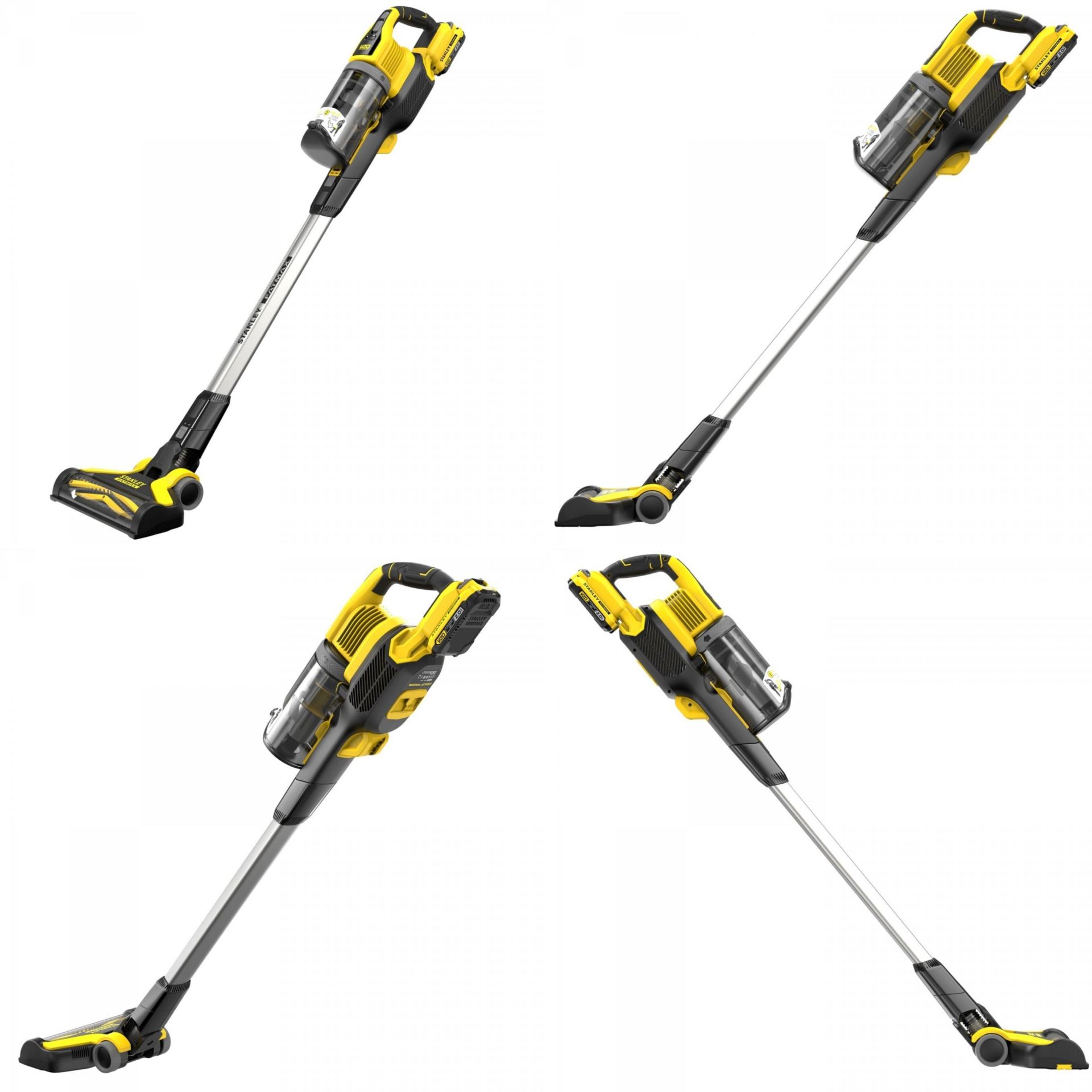 Stanley SFMCVS001D1 18V V20 Kablosuz Dikey Süpürge